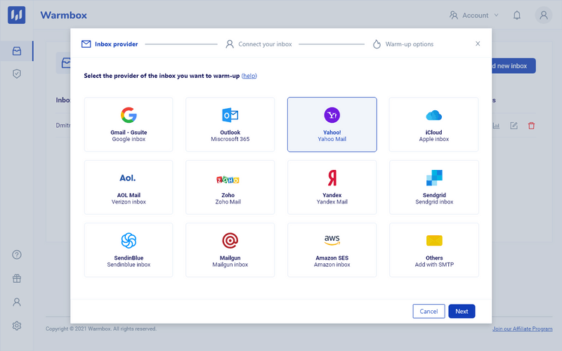 Warm-up your cold email inbox | Discover Warmbox.ai